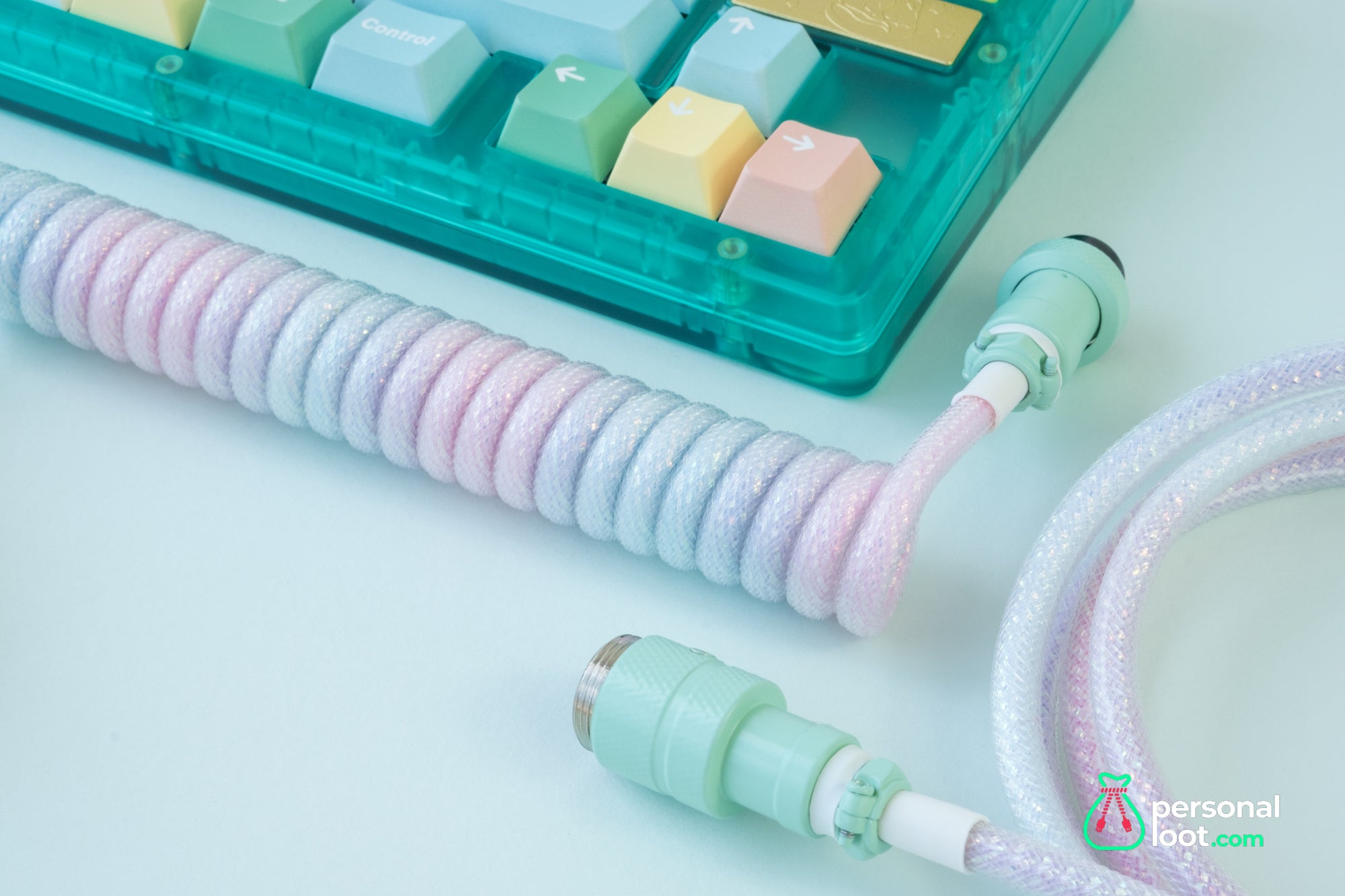 Custom Sparkle Keyboard Cable – PersonalLoot